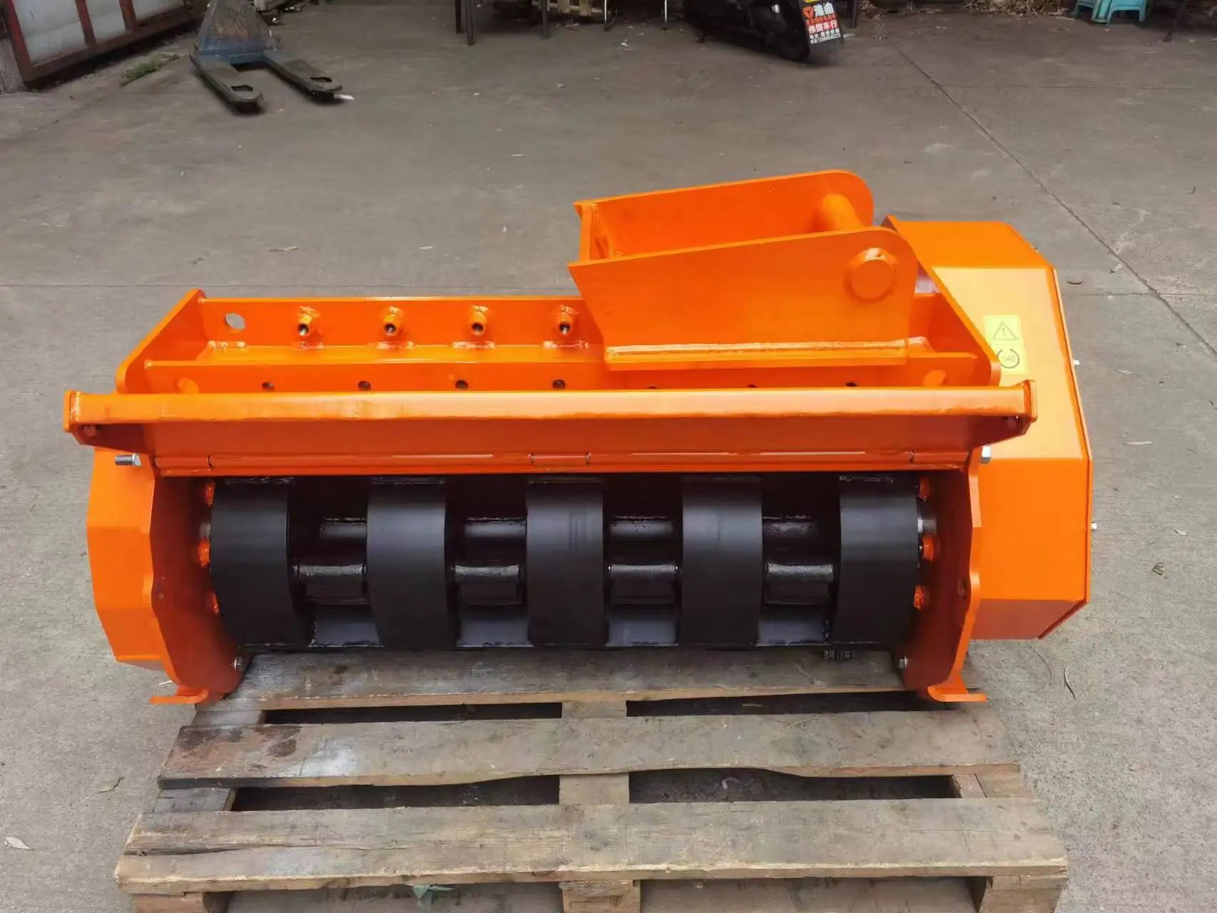 Mulcher With Hammer/flail Rotor For Excavators - Buy Excavator Mulcher ...