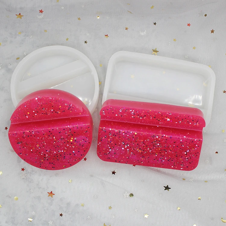 DIY Epoxy Resin Silicone Business Card Holder Mold