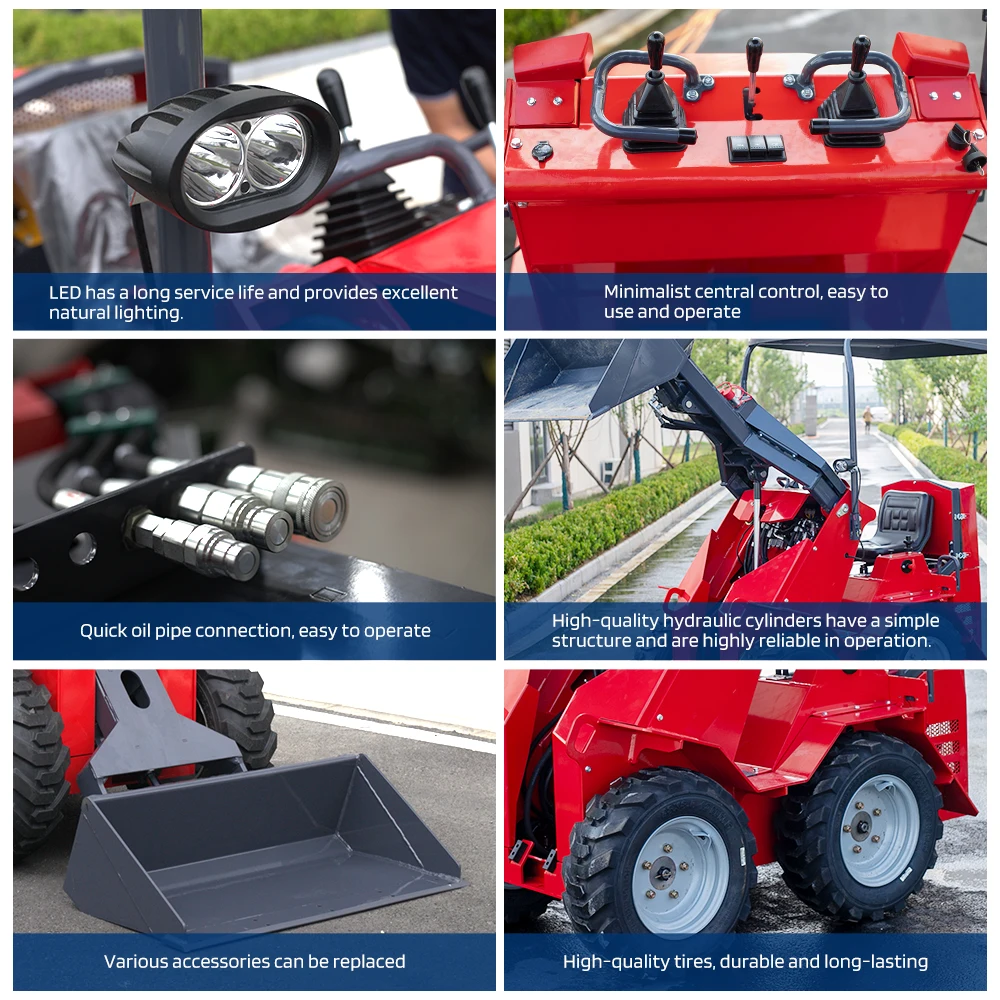 GZD Compact Mini Loaders 4x4 Diesel 4wd Wheel Electric Loader| Alibaba.com