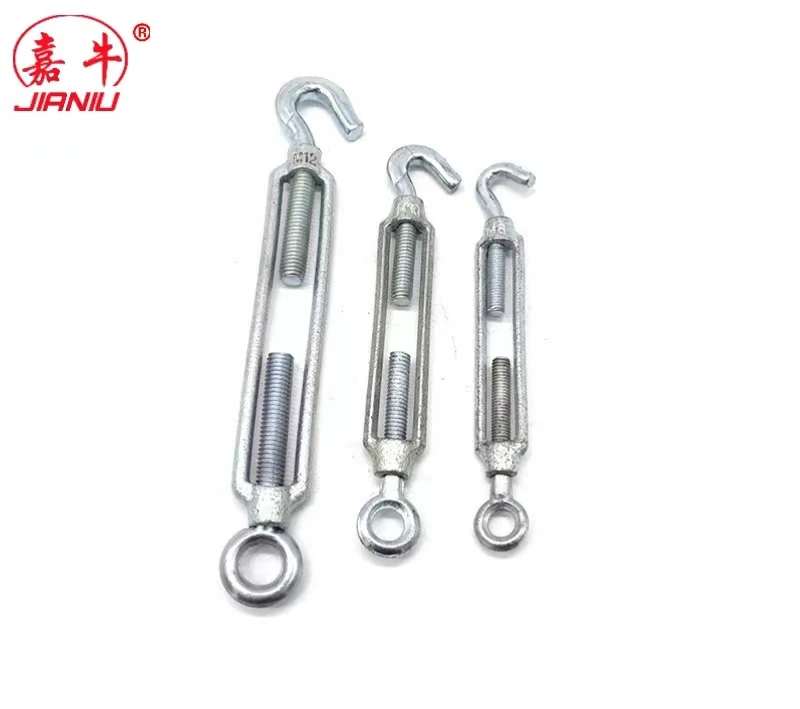 High Quality Forged Galvanized Turnbuckle M4-m24 Zinc Plated Din1480 ...
