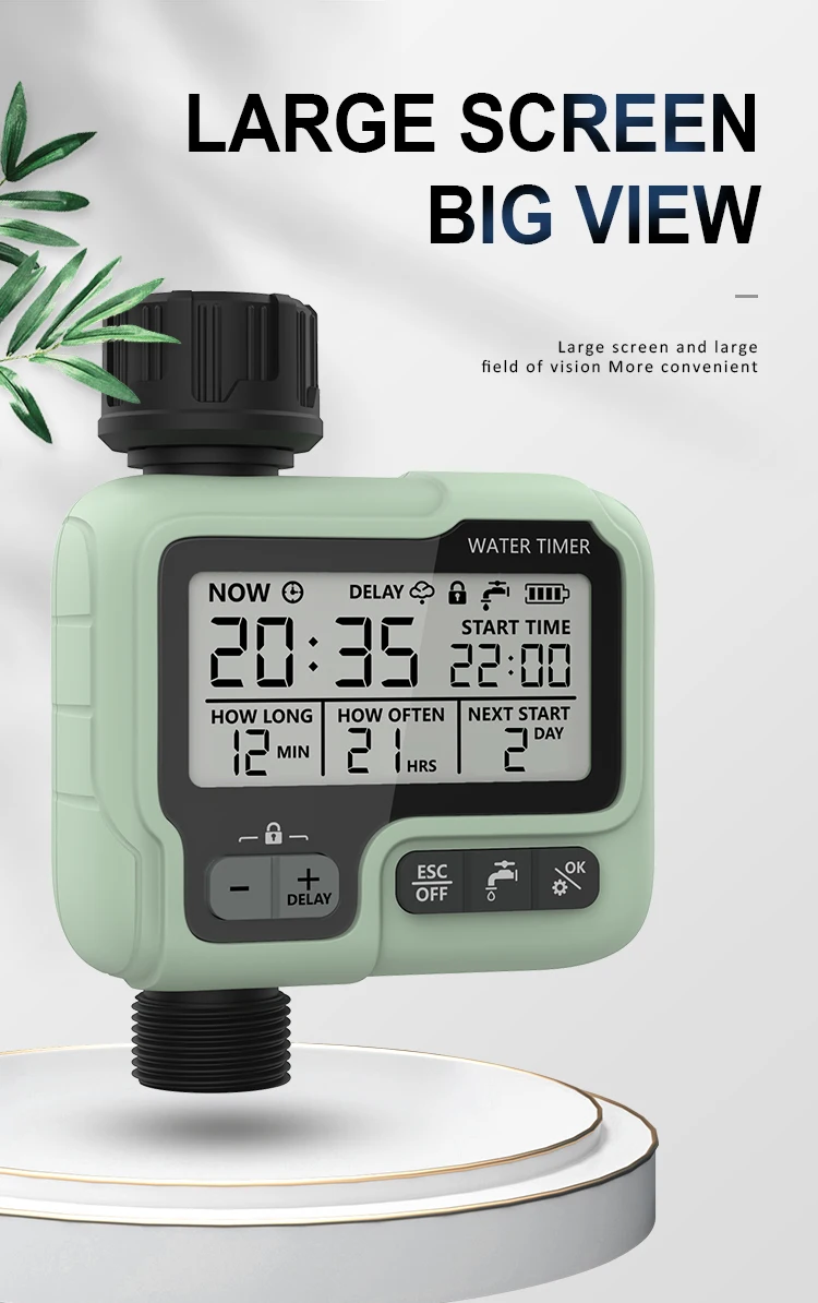 Smart Garden Watering with HCT-322 Irrigation Timer