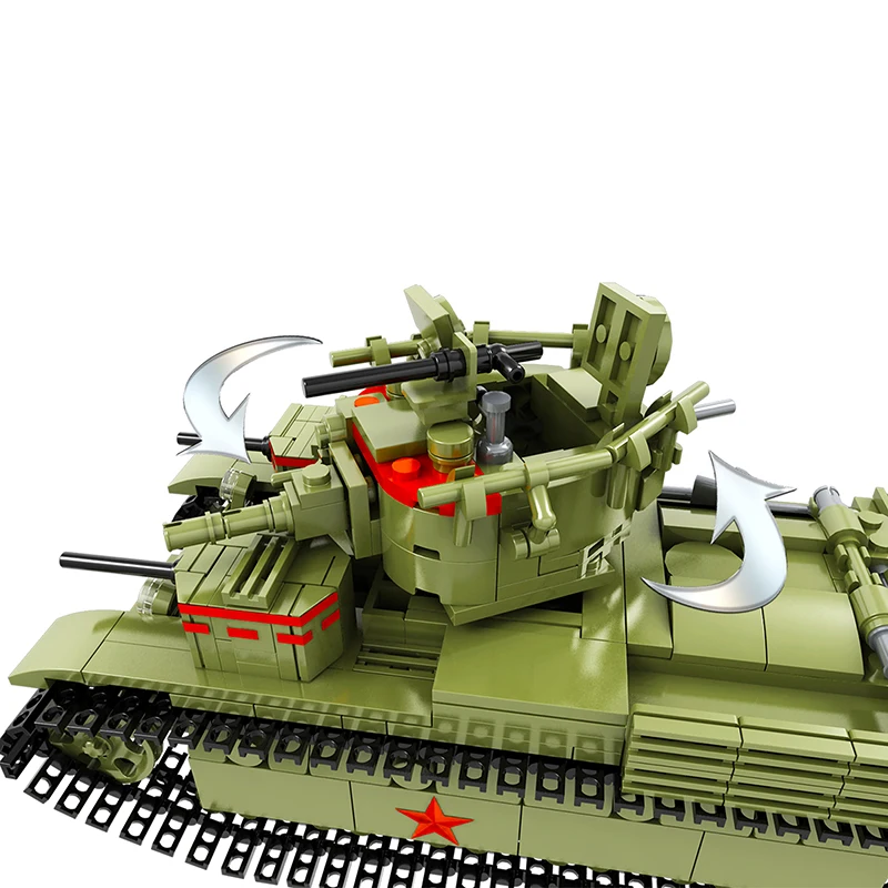 Cogo Plastic War Tank Build Blocks Bricks Kids Construction Kids ...