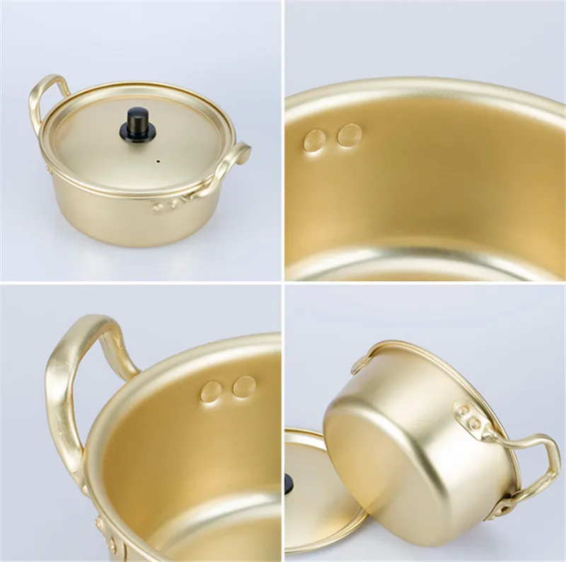 Korean Cookware - Instant Noodle Pot with Lid & Accessories
