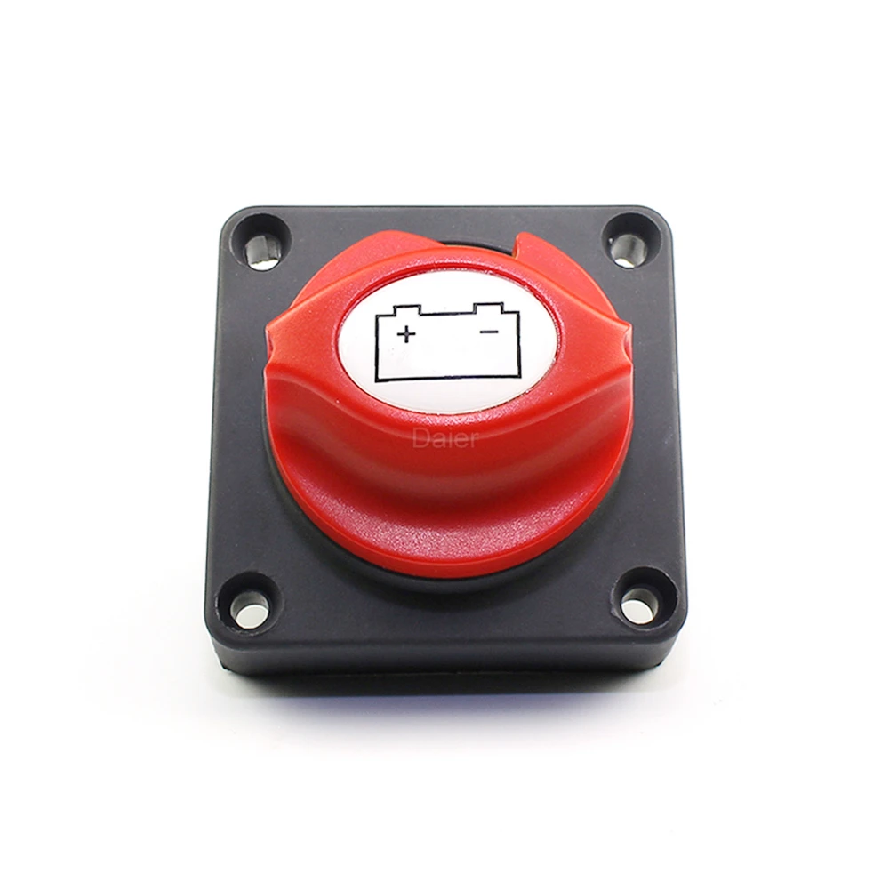 Cndaier Waterproof Rotary Battery Switch - 275A, 12-48V