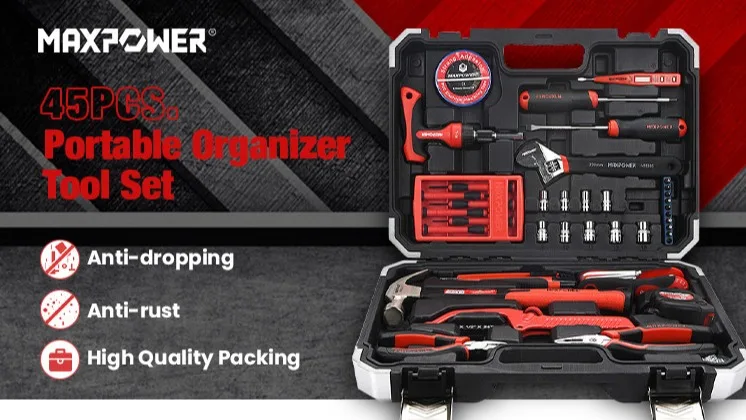 Maxpower General Household Herramientas Basic Hand Tool Sets With Easy ...