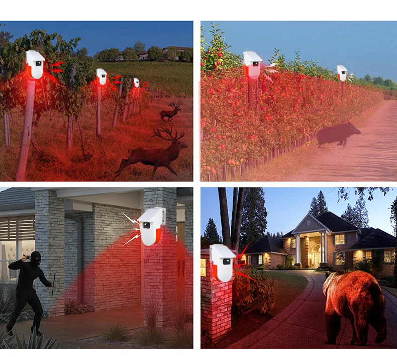 PIR Motion Sensor Alarm System with Dog Bark Alarm & Chime - ODM