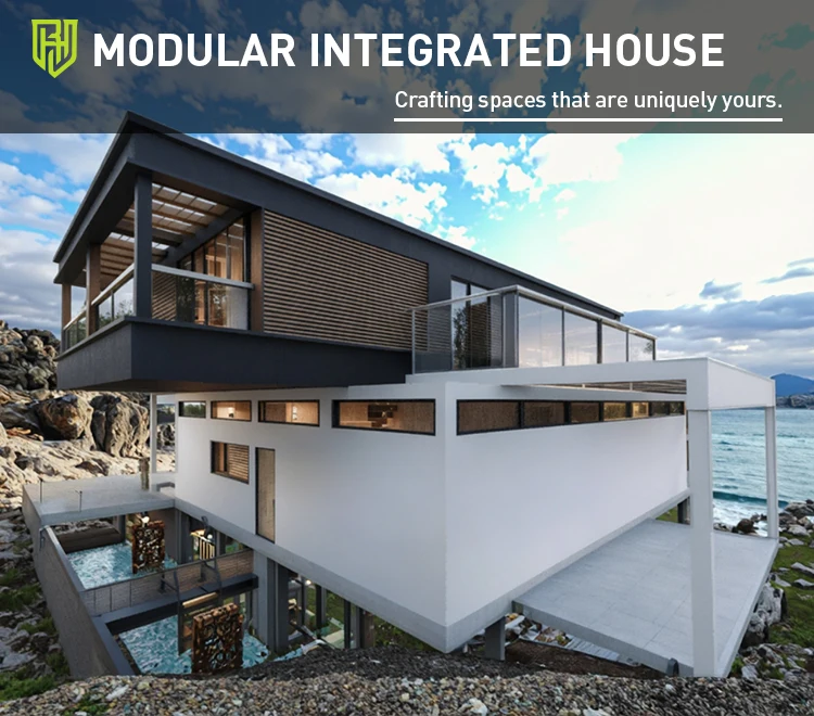 Modular Integrated House Prefab Tiny House Kits Prefab Garden Building ...