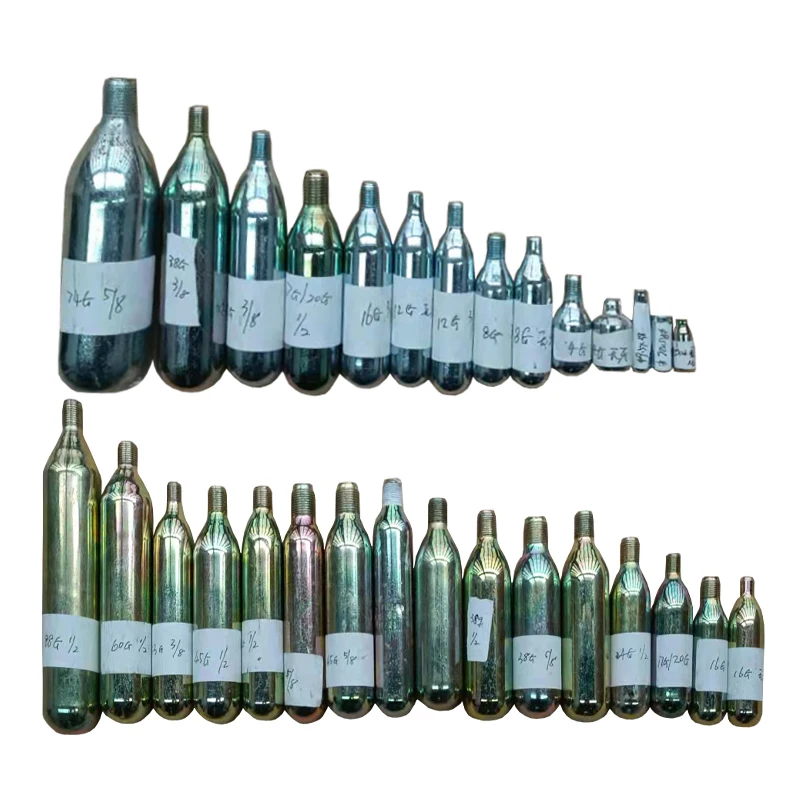 1G 3g 4g 6g mini co2 gas cylinder 8G 12G 16G 45G 88G 60CC 50CC C02 CARTRIDGE For Horse Riding ...