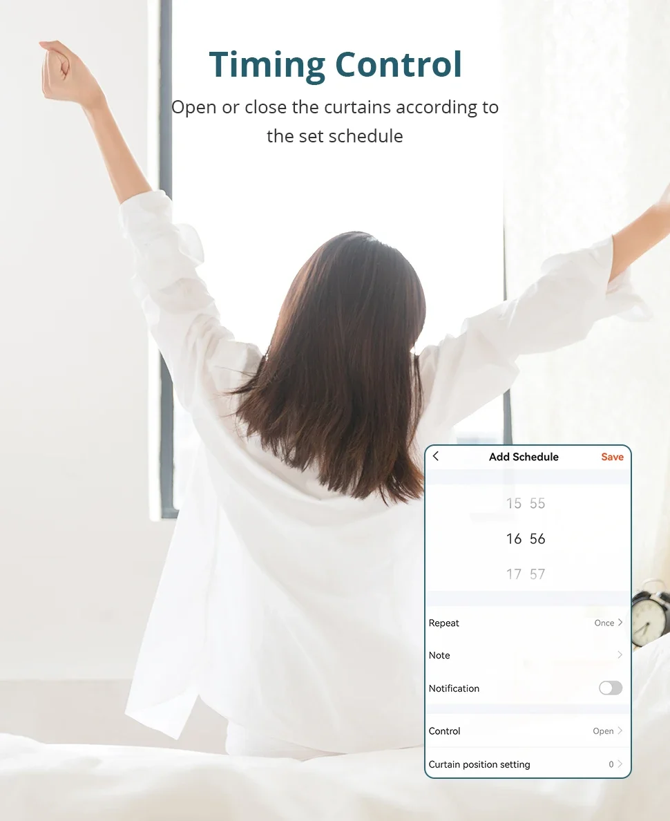 AOK Tubular Motor AM 25 - Smart Wifi Roller Blind Motor