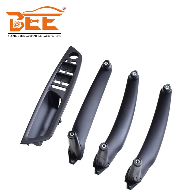 51 41 6 969 401 Bmw X5 X6 내부 문 패널 핸들 트림 커버 블랙 51 41 6 969 403 ...