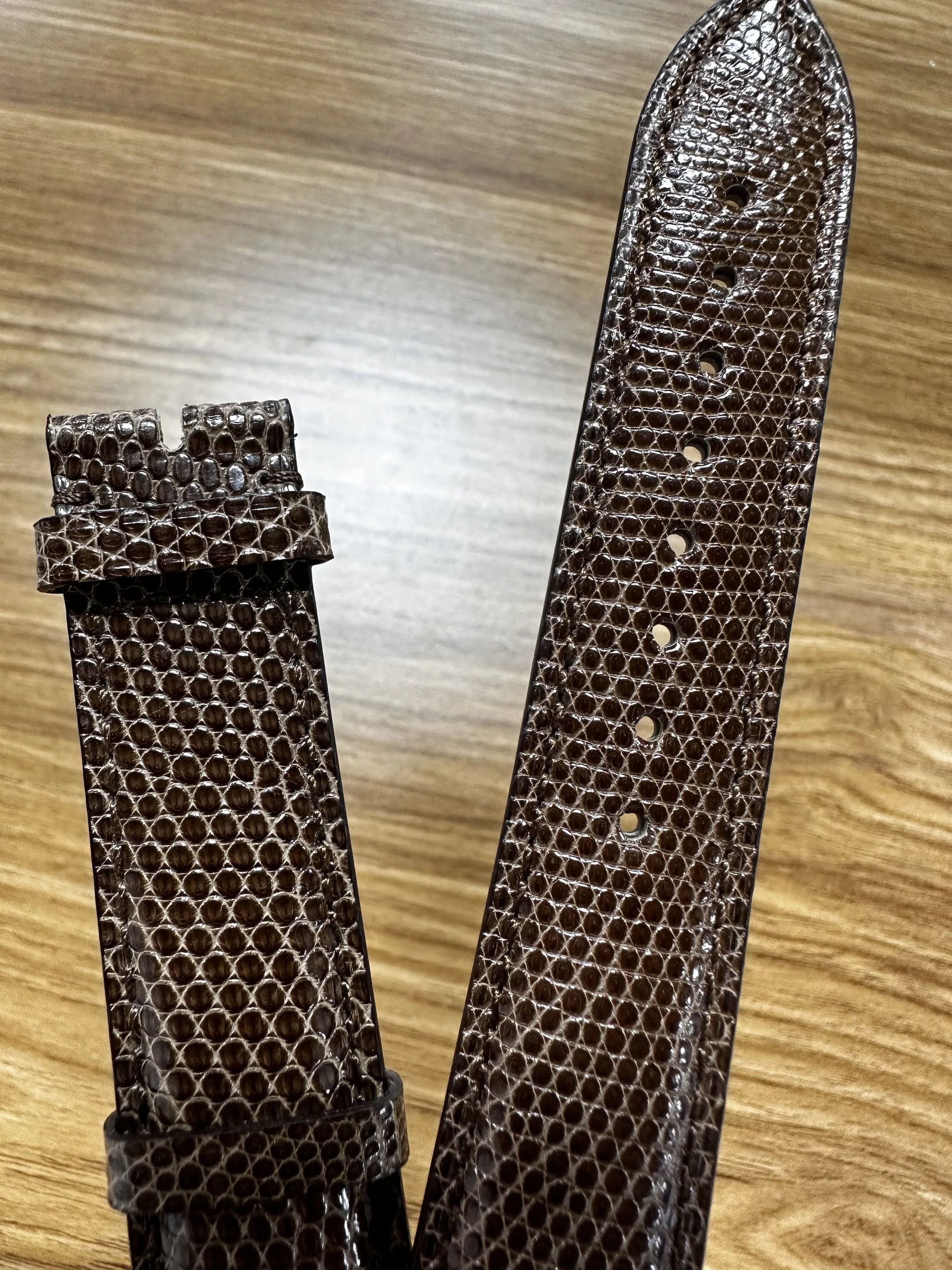 Genuine Lizard Luxury Leather Watch Straps - Durable & Stylish
