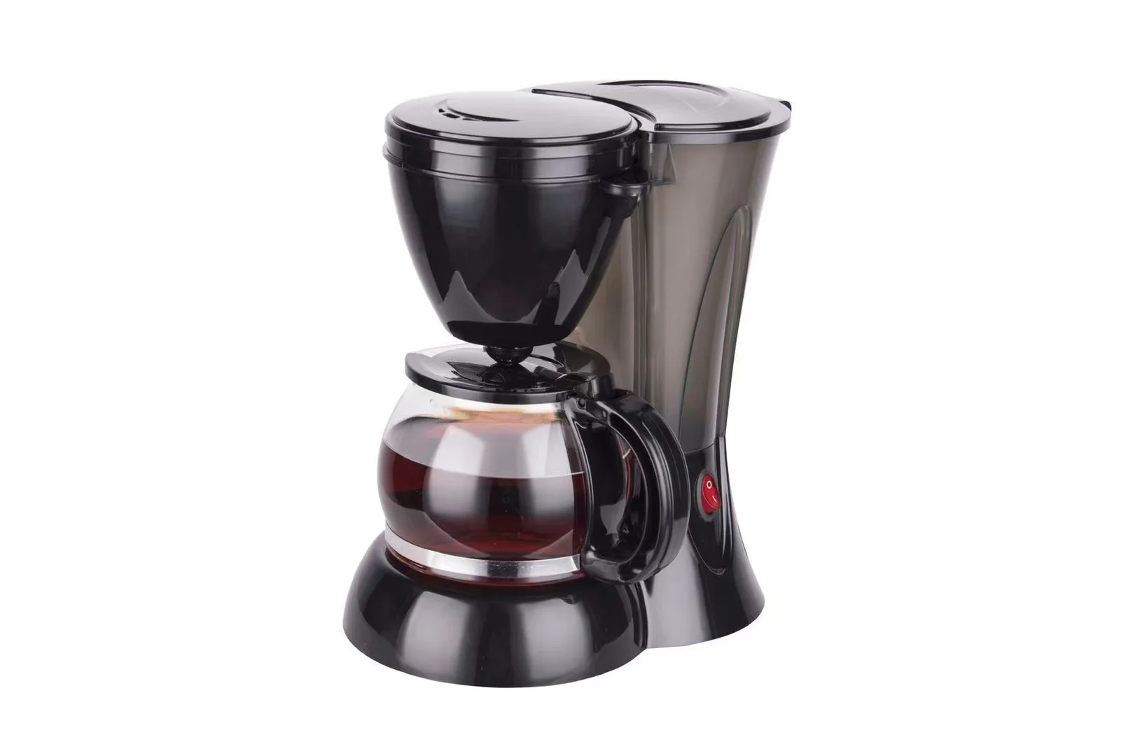 6-Cup Drip Coffee Maker, Smart Anti-Drip System, with Durable Permanent ...