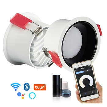 Antiglare Downlight Indoor 5w 7w 9w 12w Blue Tooth Wifi Tuya Remote ...