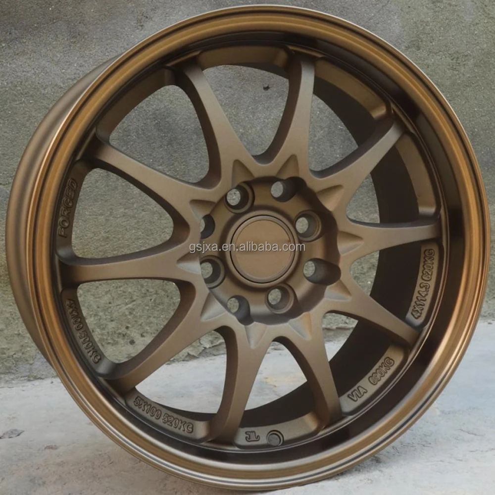 Wholesale Black And Red Rims 15 16 17 Inch 4 Lug 4x100 Wheels 4x114.3 ...