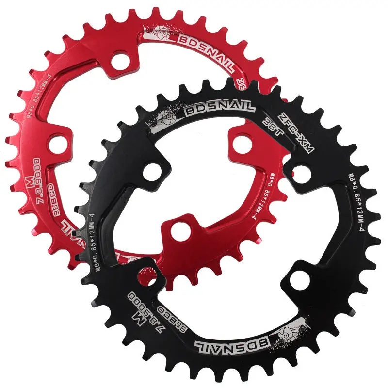 Snail 96bcd Round Oval 32/34/36/38t Chainwheel For Mtb M8000 M9000 ...