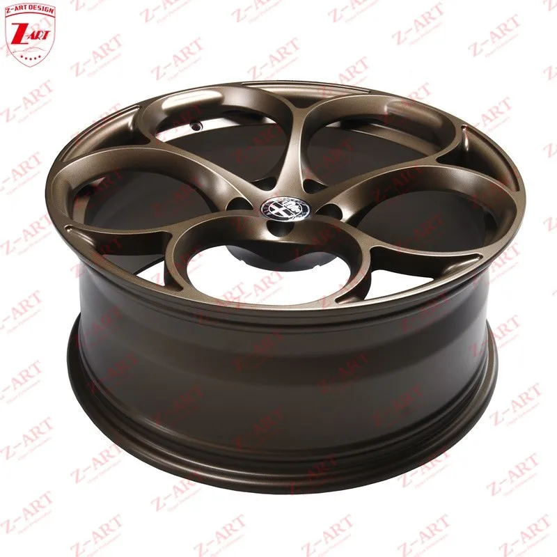 Z-ART Monoblok Forged Aluminum Wheel for Alfa Romeo Giulia Aluminum Rim ...