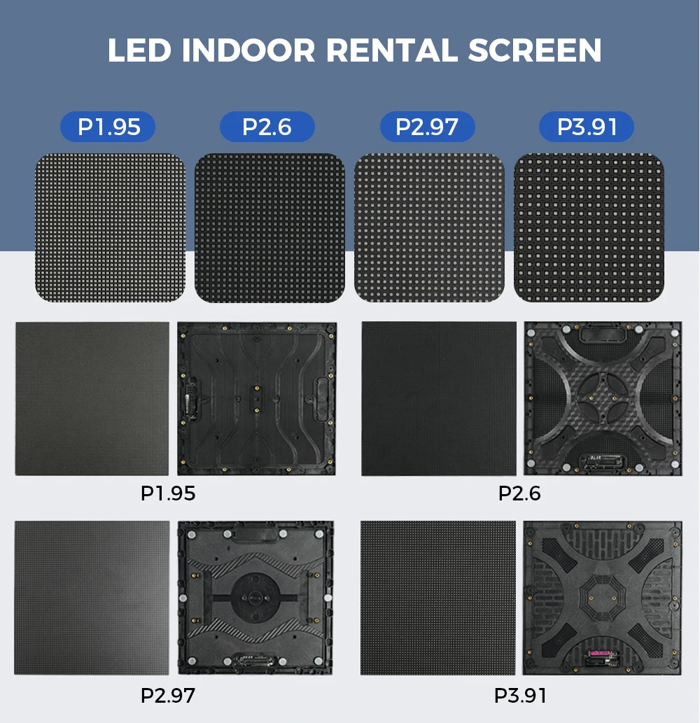 Indoor Rental LED Displays - Movable Video Walls & Screens