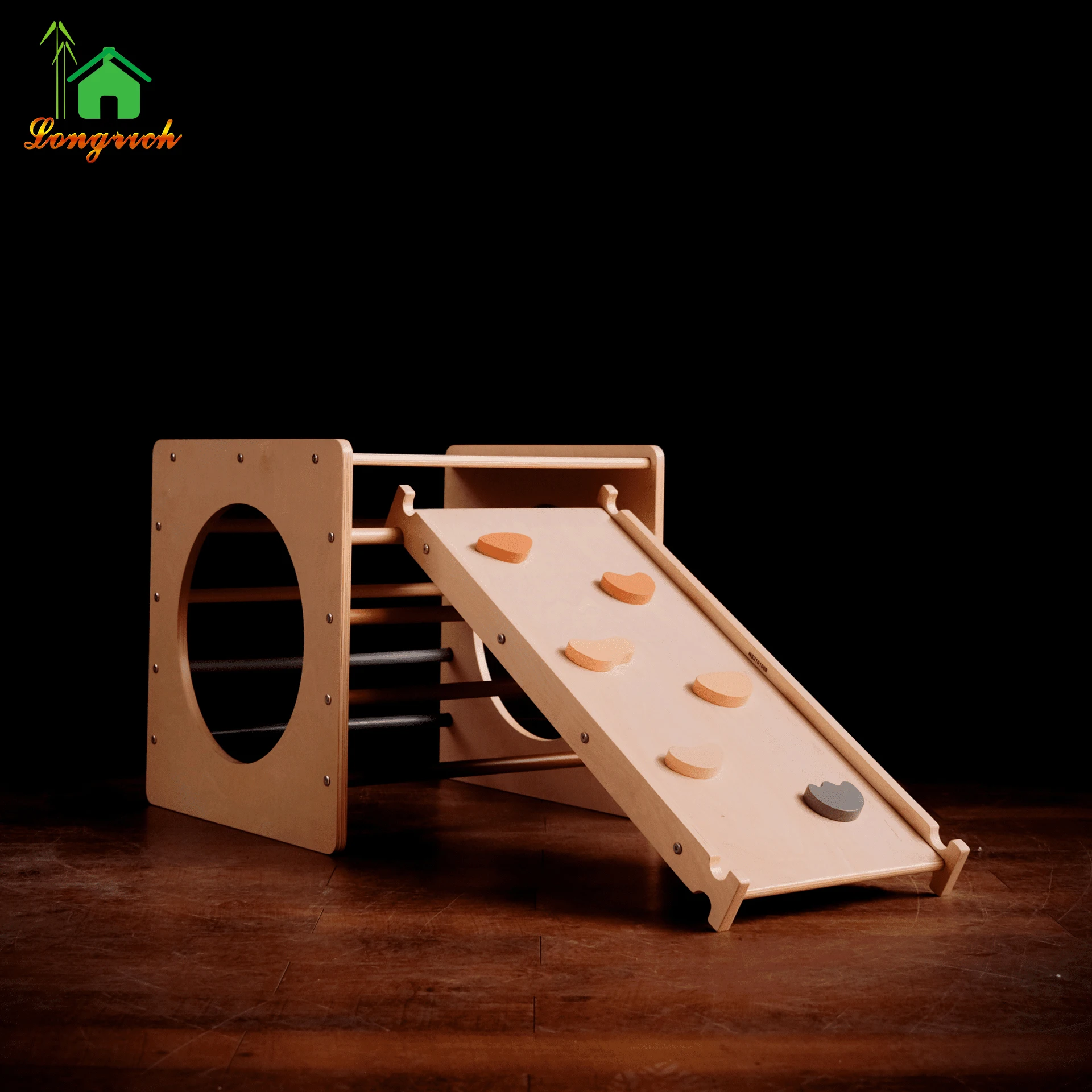 Climbing Cube With Ramp Climbing Triangle Ladder Toys With Ramp Indoor ...