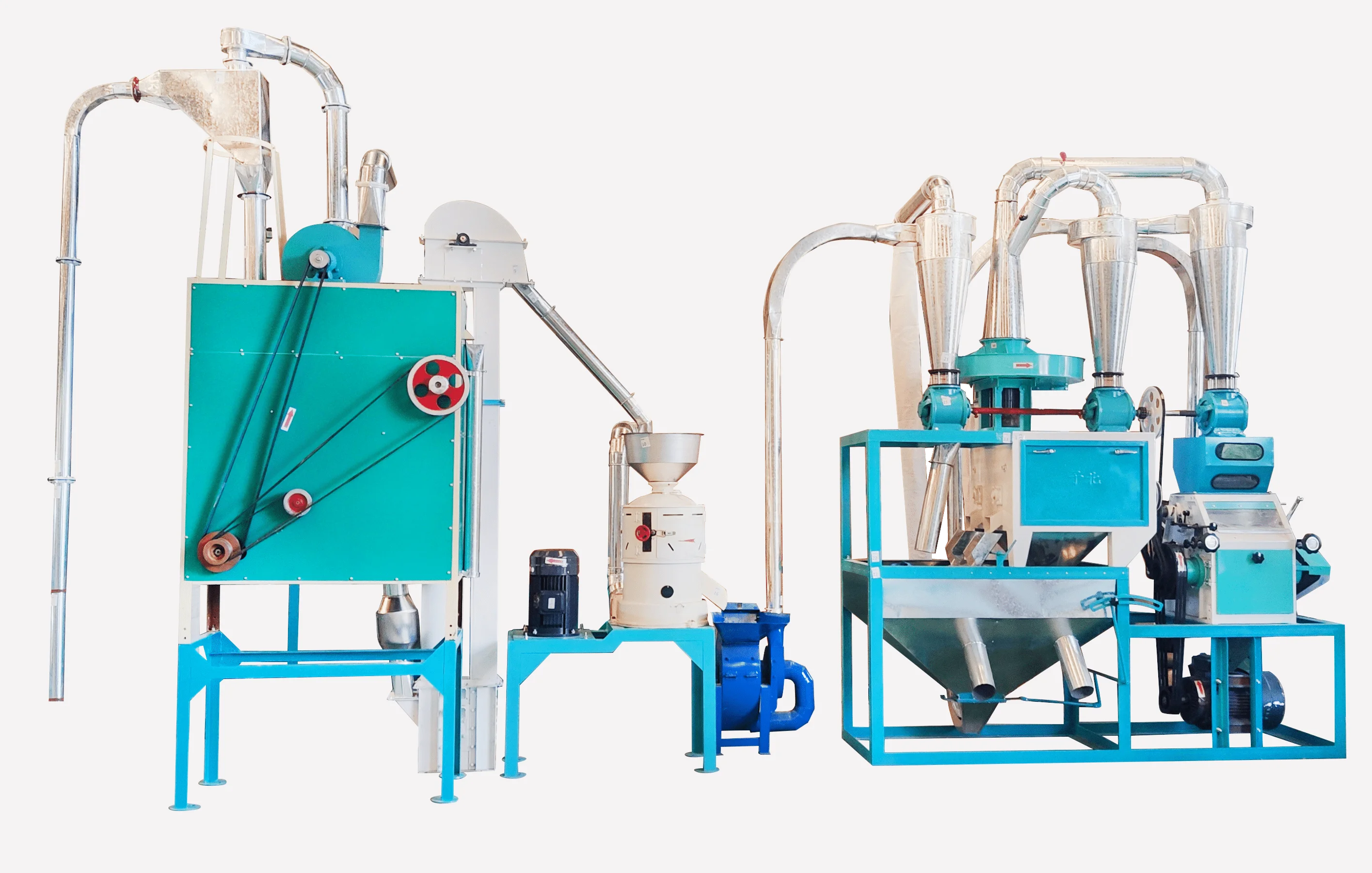 20T Professional Design Whole Wheat Flour Machine Automatic Wheat ...