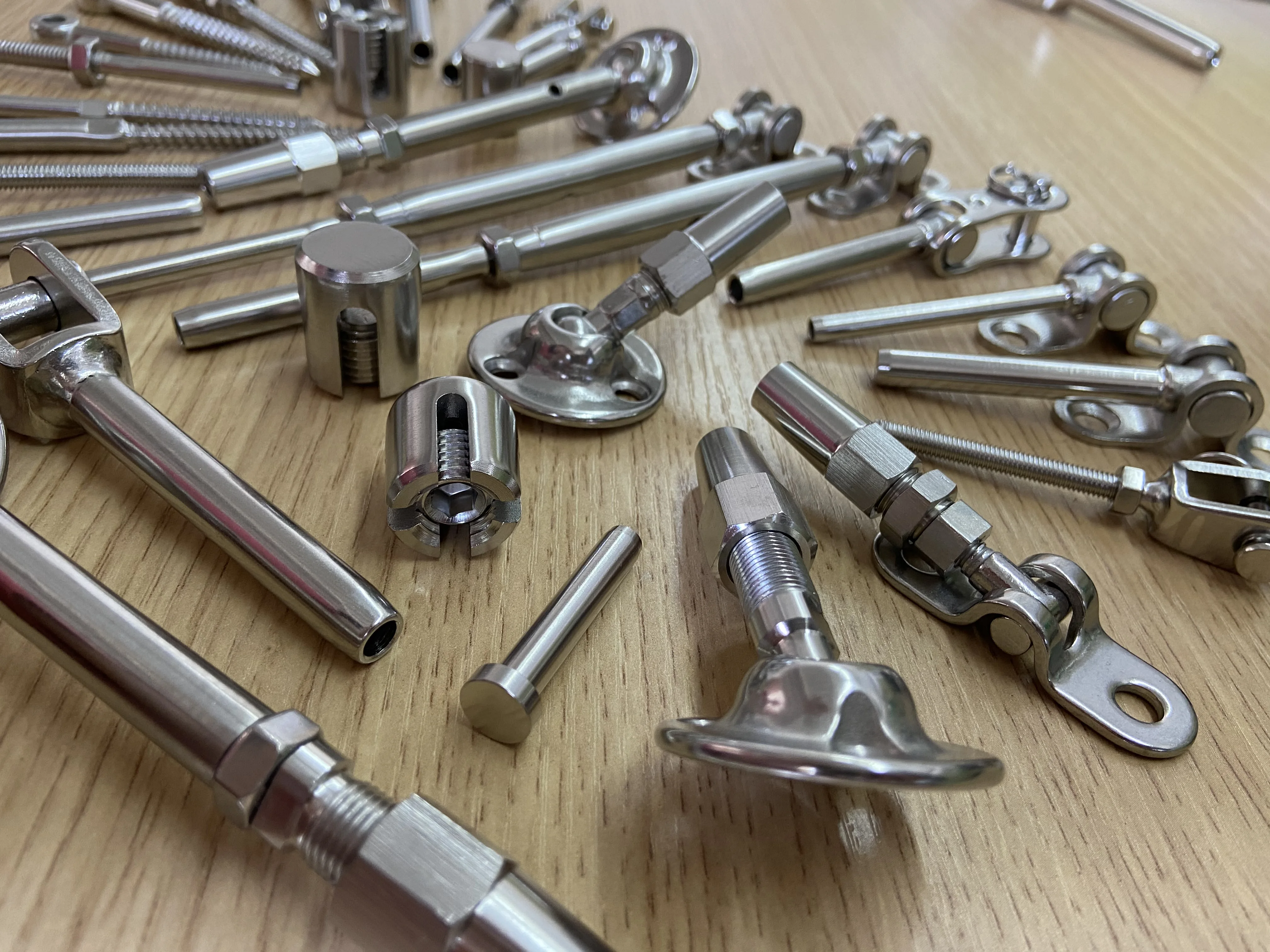 Stainless Steel Cable Railing Hardware Kit for 1/8" Cable Railing System