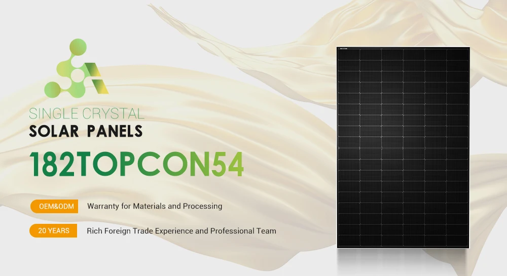 High Quality 410w 415w 420w 425w 430w N-type Solar Module 400w Solar ...