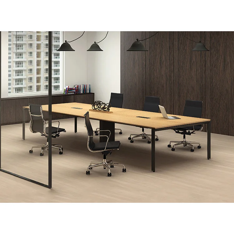 Modern Design Conference Room Tables Wooden Set 3 Meter Long 10 Person ...