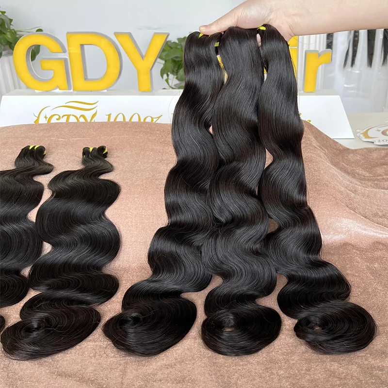 High Quality Grade 12A 15A Bundles Raw Virgin Indian Human Hair Bouncy ...