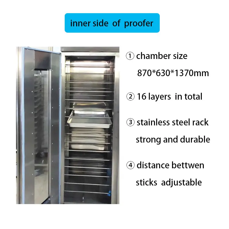Bread Prover Bakery Equipment Fermentation Room Electric Commercial ...