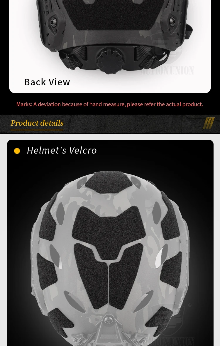 Action Union New Sf Fast Helmet Combat Super High Cut Multicam Tactical ...