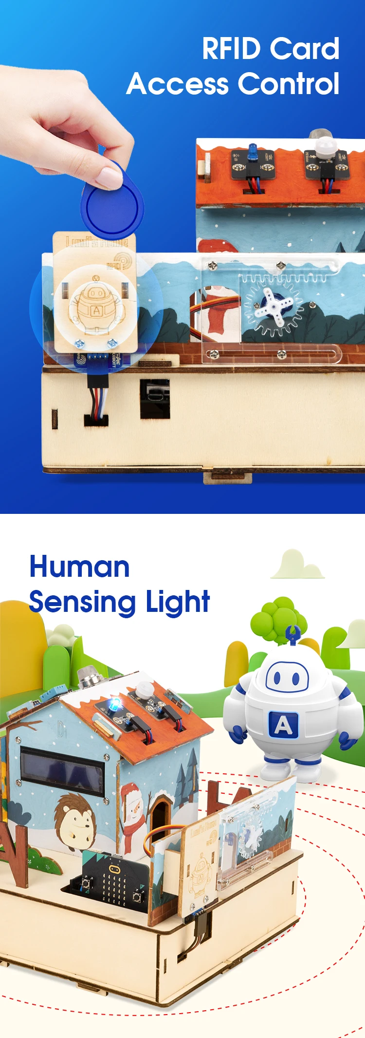 Robotlinking Learning Kit Micro:bit Smart Home Automation Stem ...