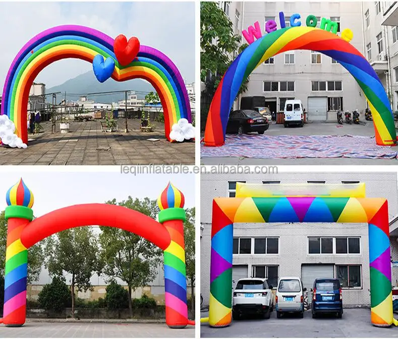 Advertising Inflatable Arch - Doraemon Spongebob Balloons