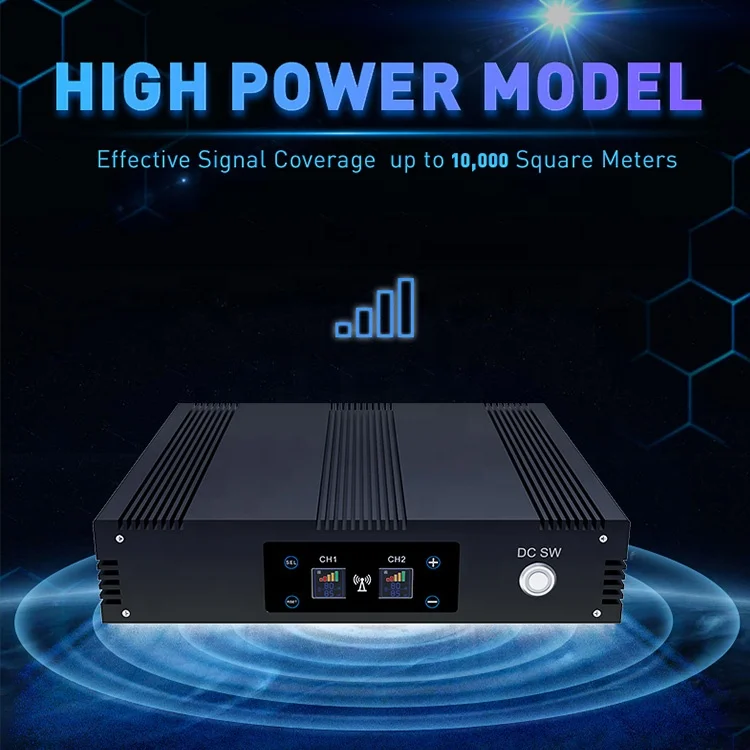 Fiber Optic Repeater - 850mhz, 2W, Long Distance Signal Booster