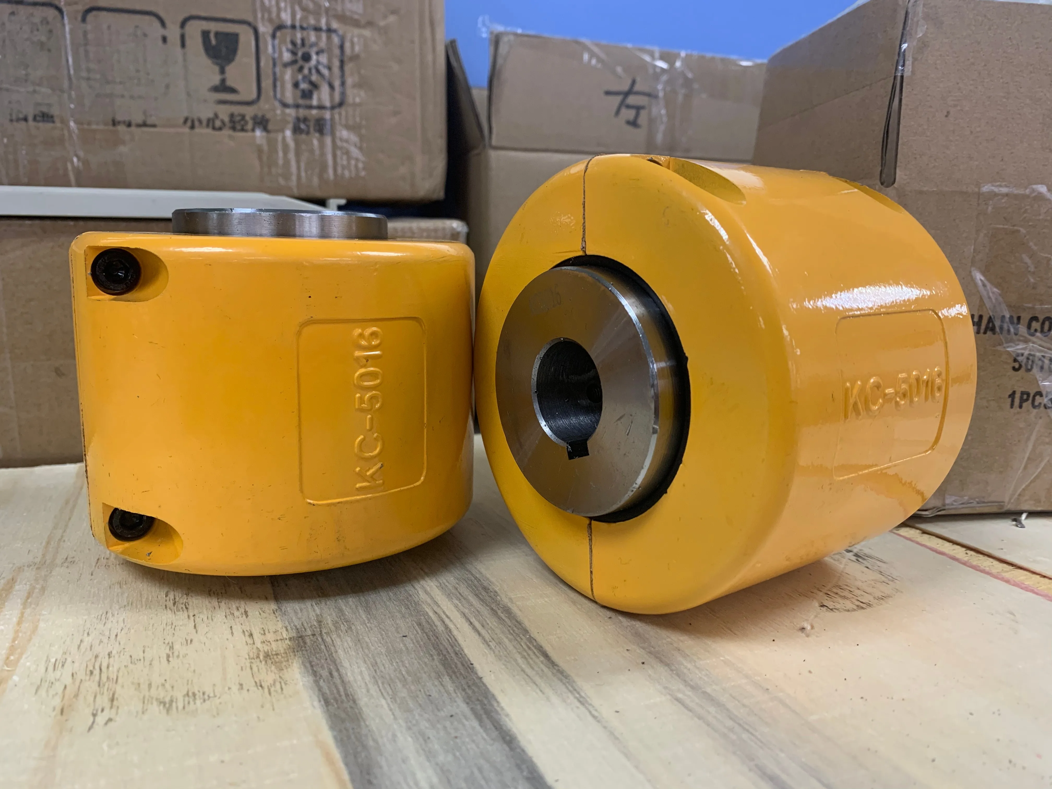 Acoplamiento de cadena de rodillos de piñón de acero KC 4016 5016 5018 ...