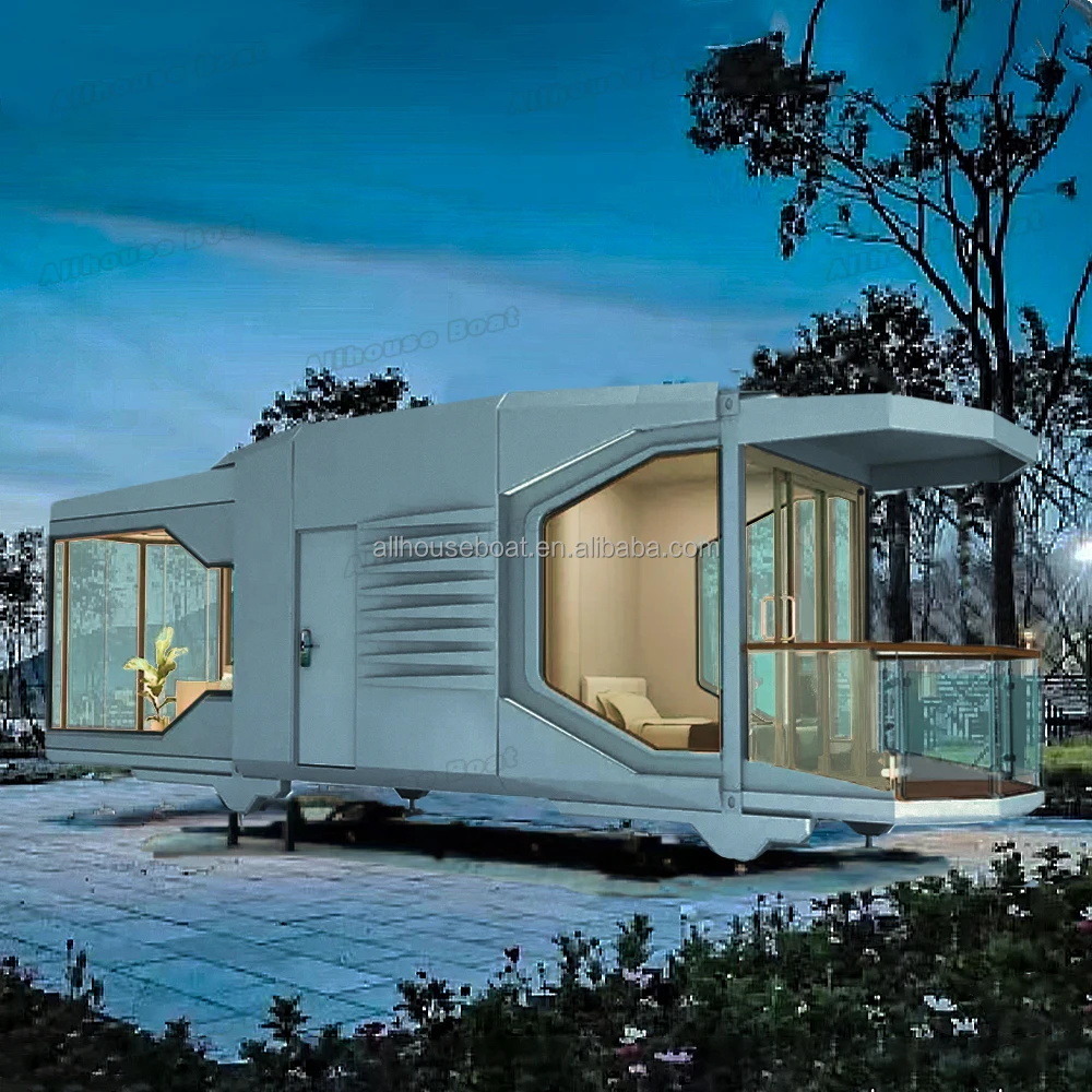 Allhouse HB-1370 Luxury Smart Floating Houseboat - New!