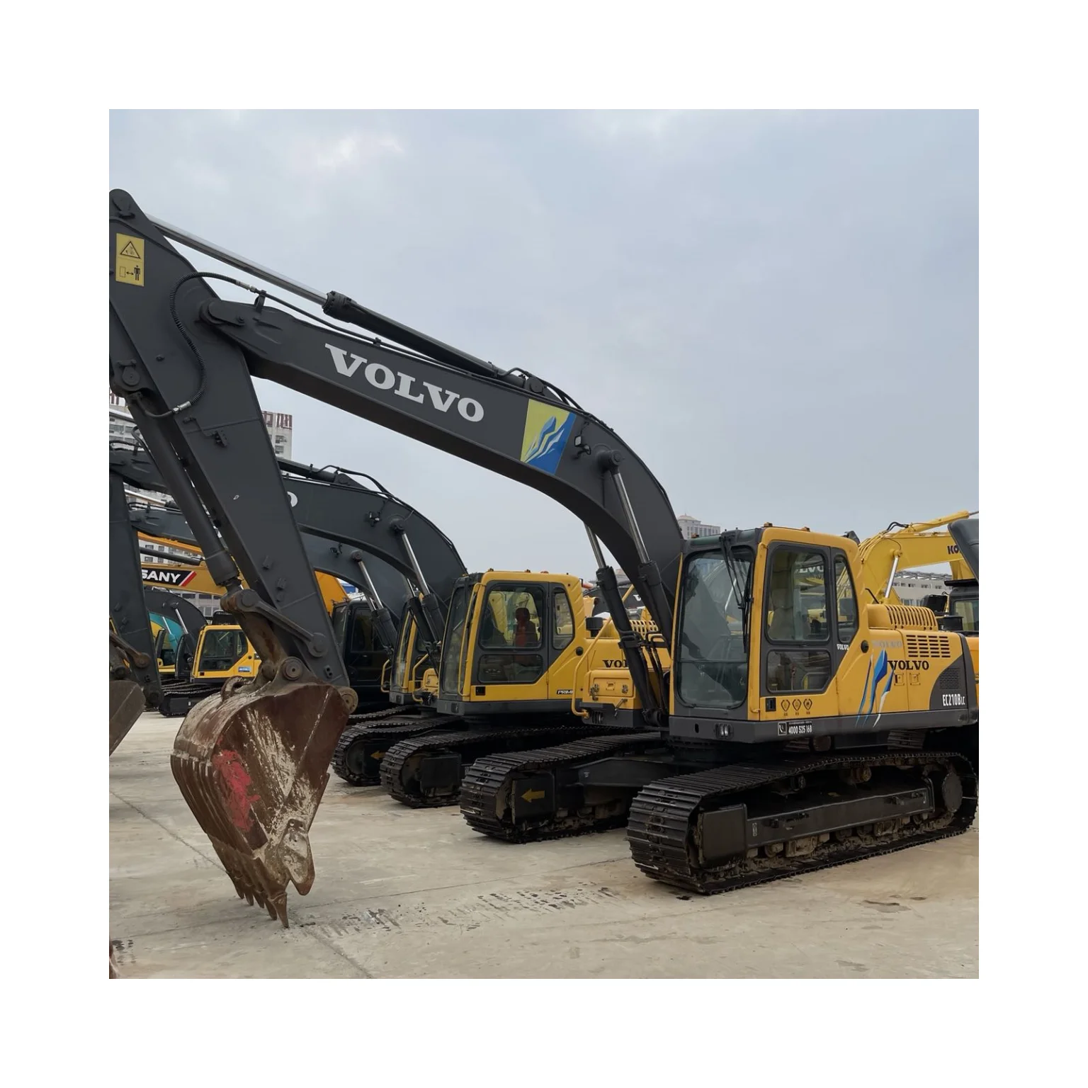 Used Volvo Ec210 Excavator Volvo Ec240dl Ec240d Ec240b Ec240blc Ec220 ...