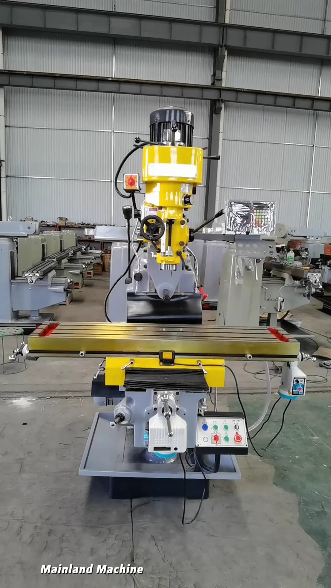 China Turret Milling Machine 4hw 5hw Vertical Universal Milling Machine ...