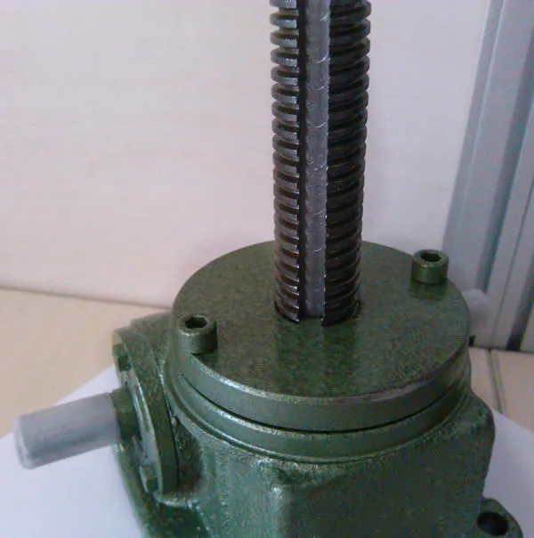 Swl Series 2 Kn Worm Gear Worm Elevator Lead Screw Jack Hand Screw ...