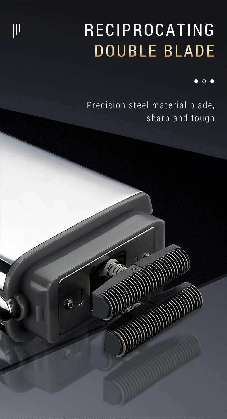 Koofex 8500RPM High Speed Motor Shaver Double Blade USB Rechargeable ...