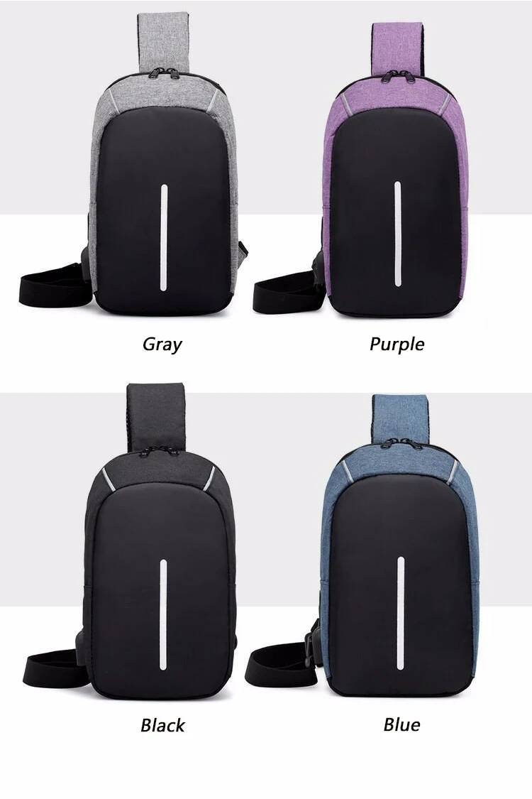 Marksman Fashion Custom Logo Single Shoulder Bag Men Sports Bag Chest ...