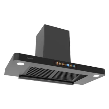 T Shape Filterless Cooker Hood With Energy Saving 2 Rounded Led Light ...
