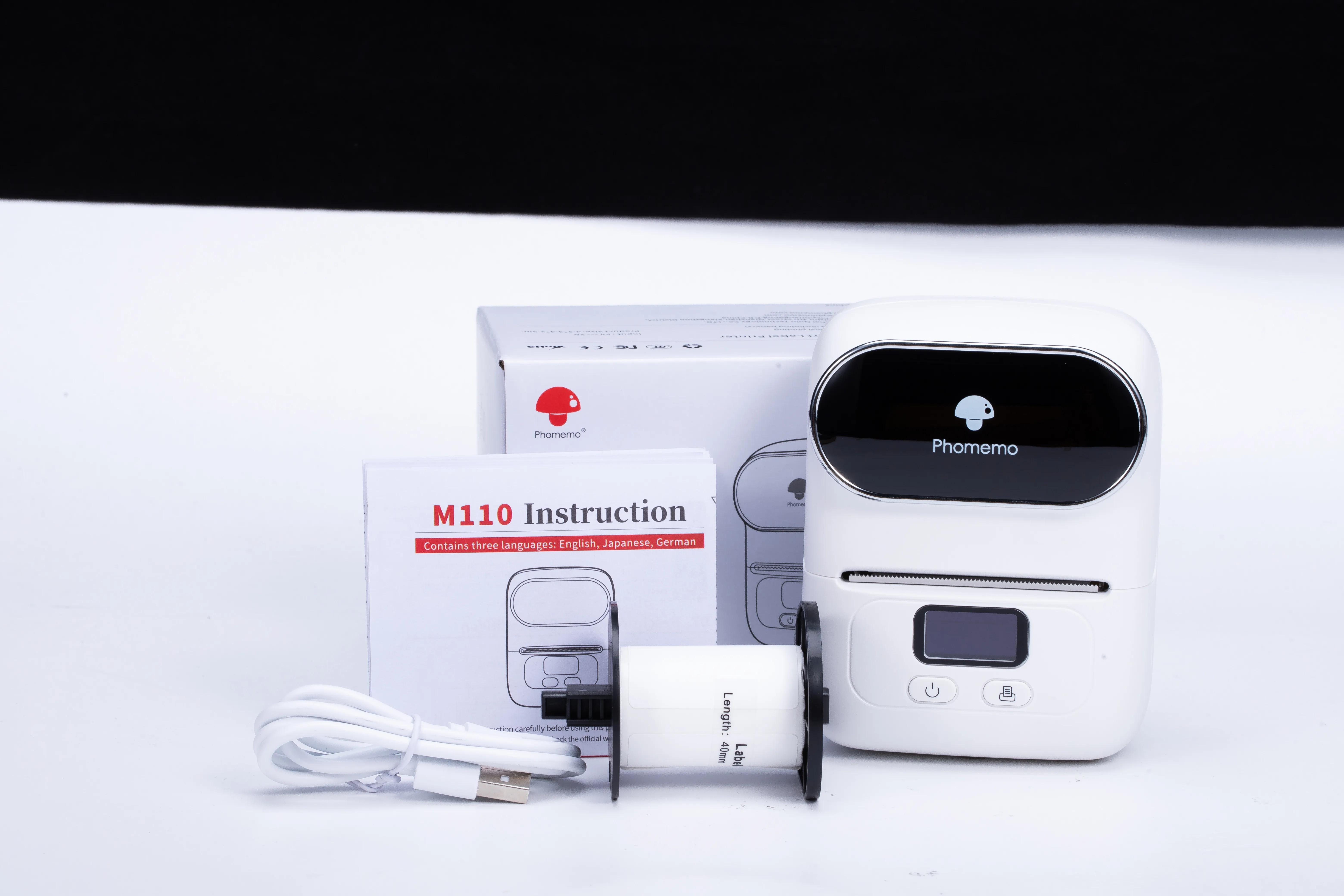 Phomemo Label Printer M100 - Portable Thermal Barcode Maker