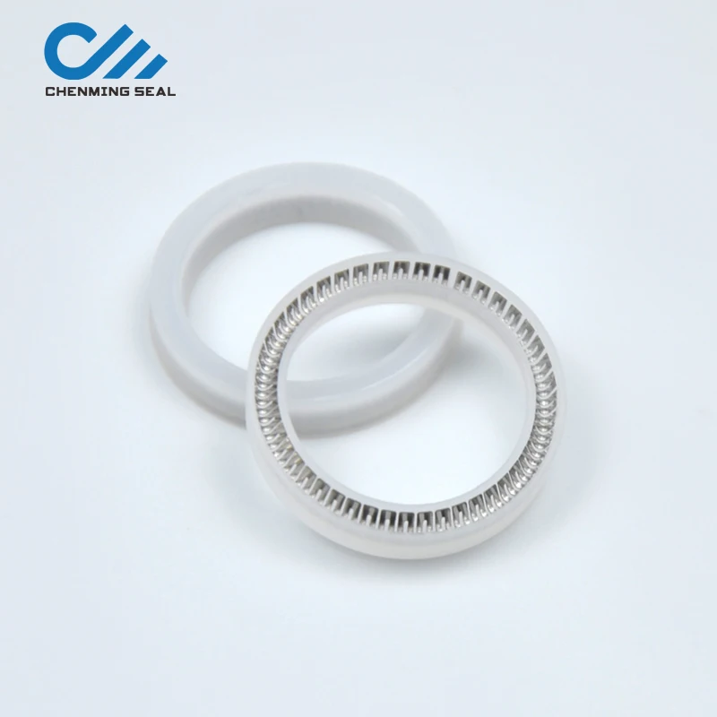 Spring Energized Seal White Piston U Seal For Fruit Jam/honey/paste ...
