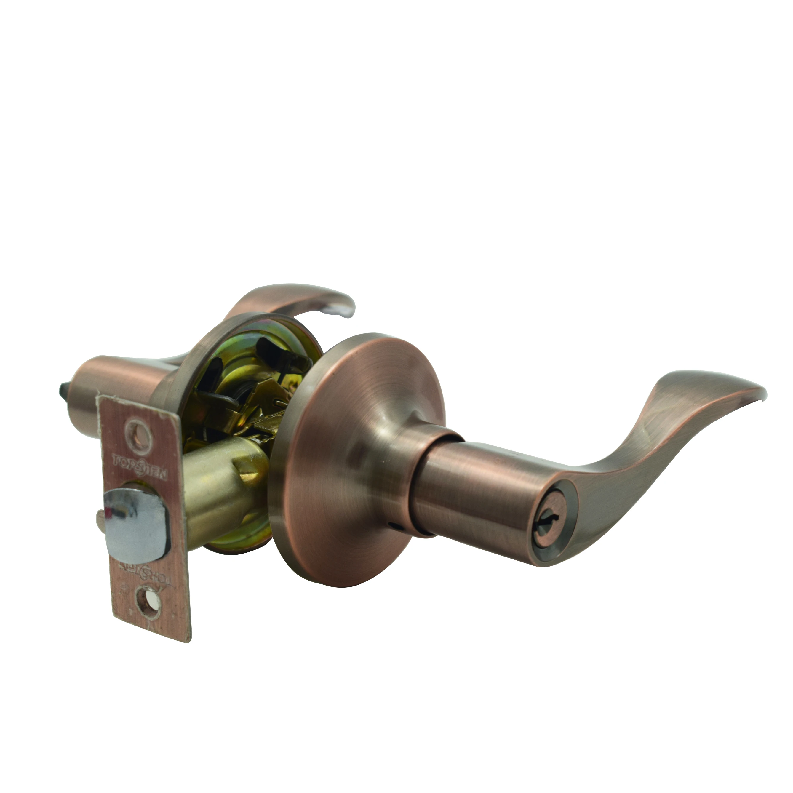 Factory Wholesale Price Security Tubular Leverset Door Handle Locks For ...