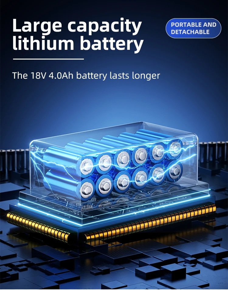 EC-50M Battery Power Ratchet Cable Cutter for Copper & Aluminum