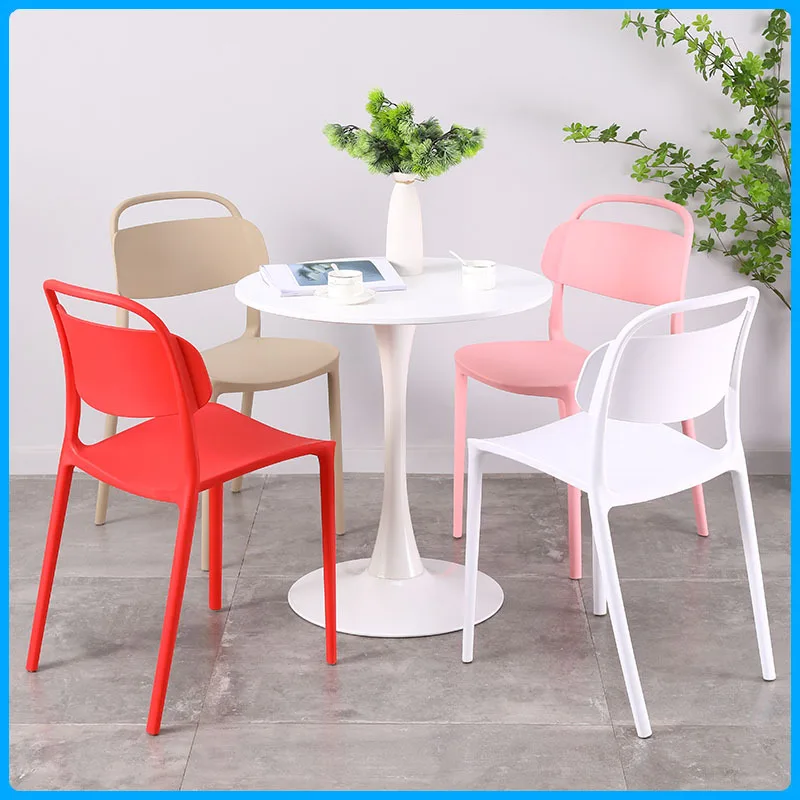 Outdoor Modern Backrest Yellow Cafe Outdoor Stackable Plastic Arm Chair ...