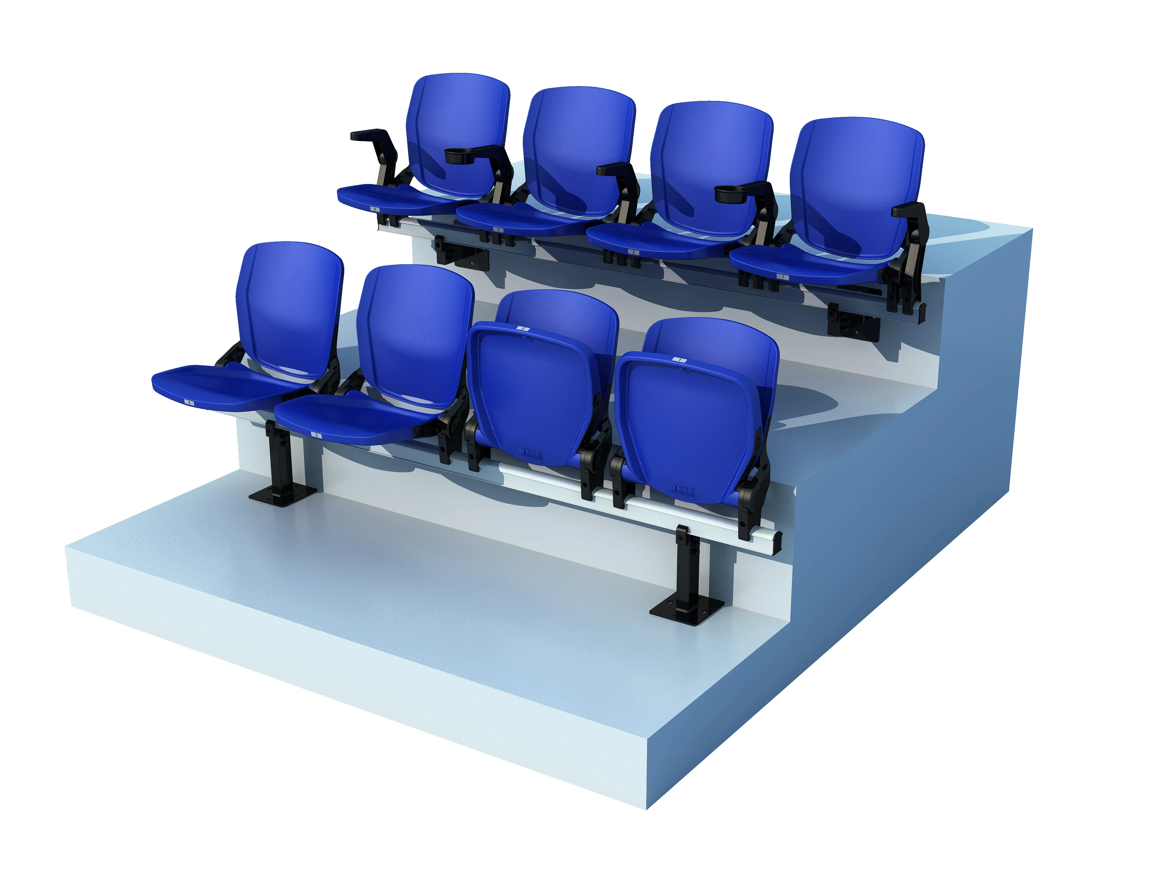 Plastic Seat Stadium Seating Chairs Plastic Bleacher Seats Football Stadium Seating Football ...