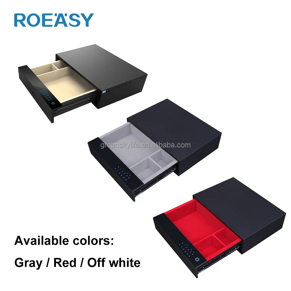 ROEASY Smart Password Drawer Lock Digital Panel Cabinet Safe Boxes for ...