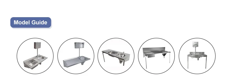 Stainless Steel Slop Hoppers & Sluice Machines for Hospitals