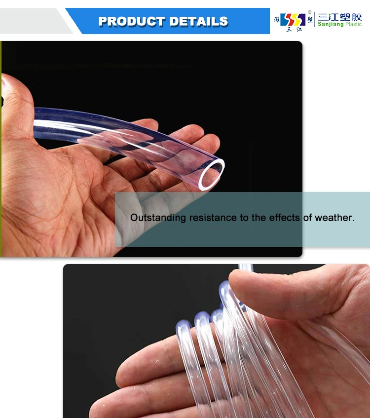High Quality Pvc Clear Hose Vinyl Food Medical Grade Clear Transparent ...