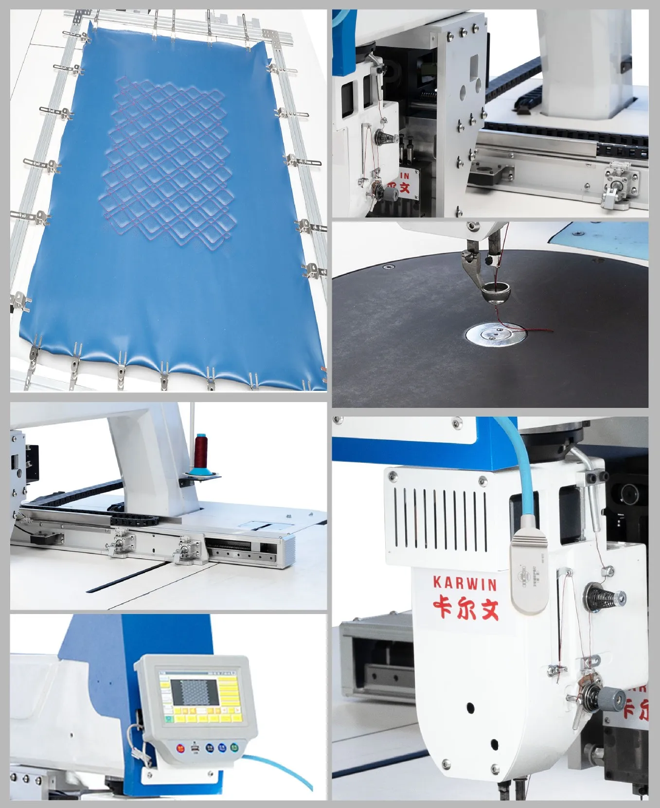 CNC Leather Sewing Perforation Machine for Car Upholstery